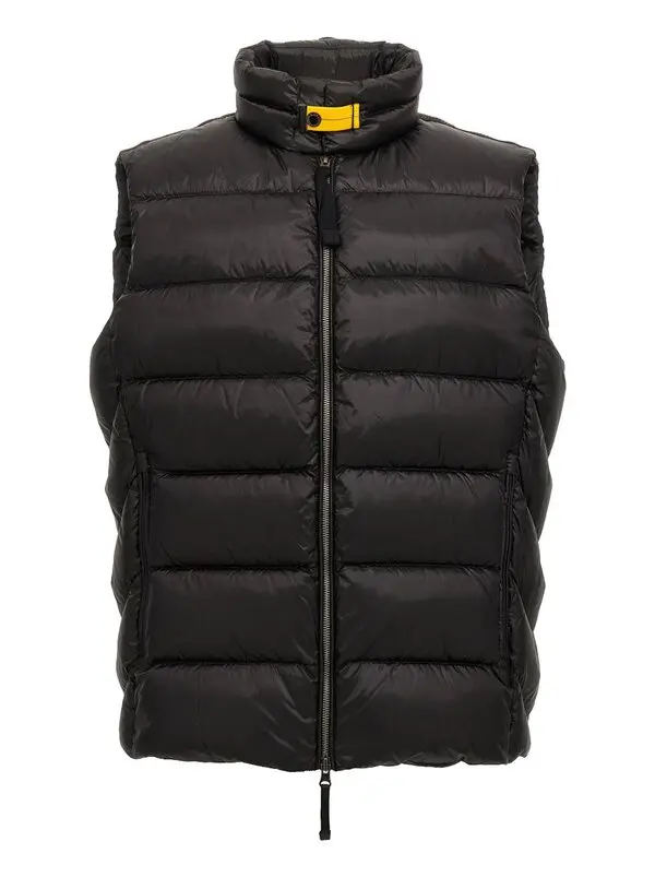 PARAJUMPERS Sleeveless Zip-up Jacket - Black