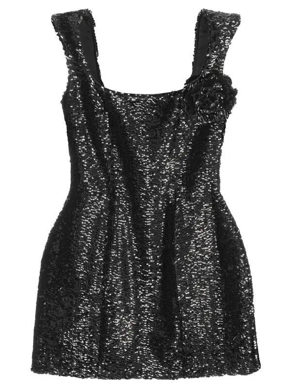 Giuseppe Di Morabito Sequin Dress - Black