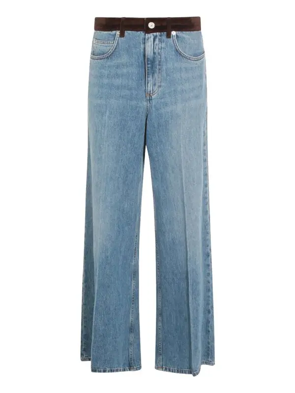 Marni Wide Leg Jeans - Blue