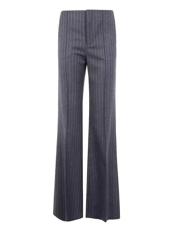 Chloé Wide Leg Pants - Grey