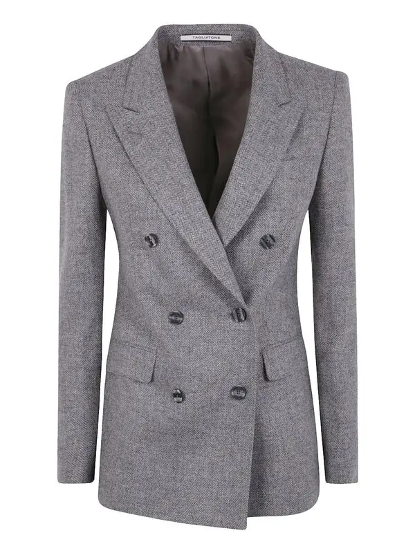 Tagliatore Double-breasted Jacket - Grey