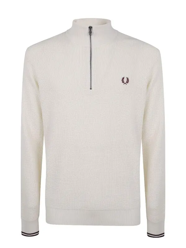 Fred Perry Sweater - Ecru