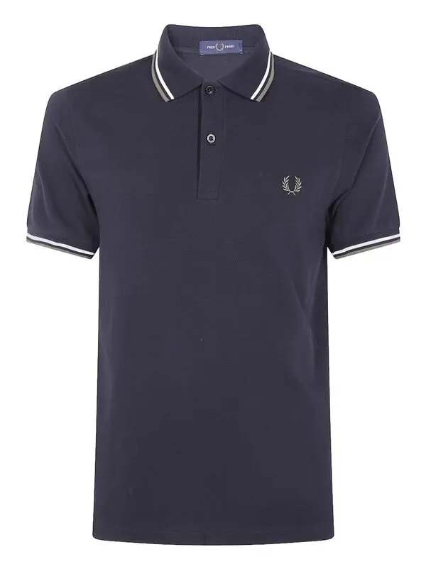 Fred Perry Polo Shirt - Blue 2