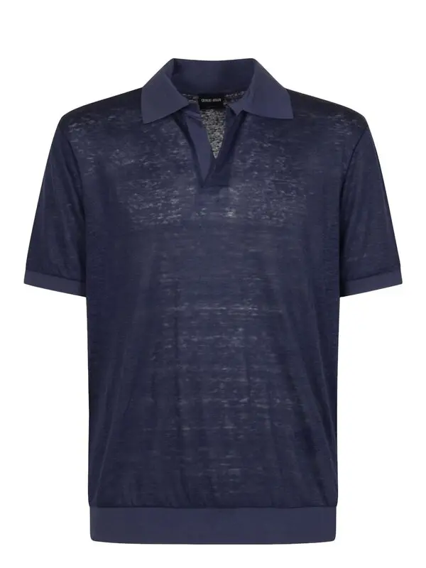 Giorgio Armani Polo Shirt - Blue