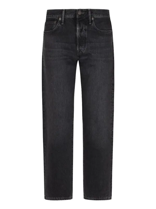 Acne Studios Straight Leg Jeans - Black