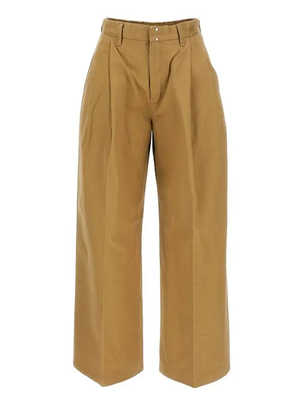 TANAKA Wide Leg Pants - Beige