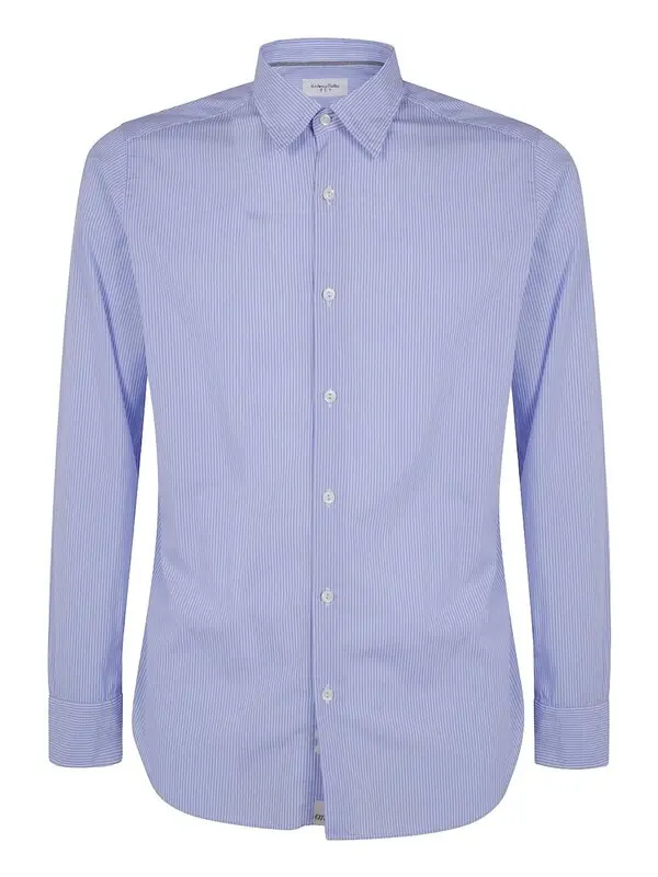 TINTORIA MATTEI 954 Shirt - Gnawed Blue