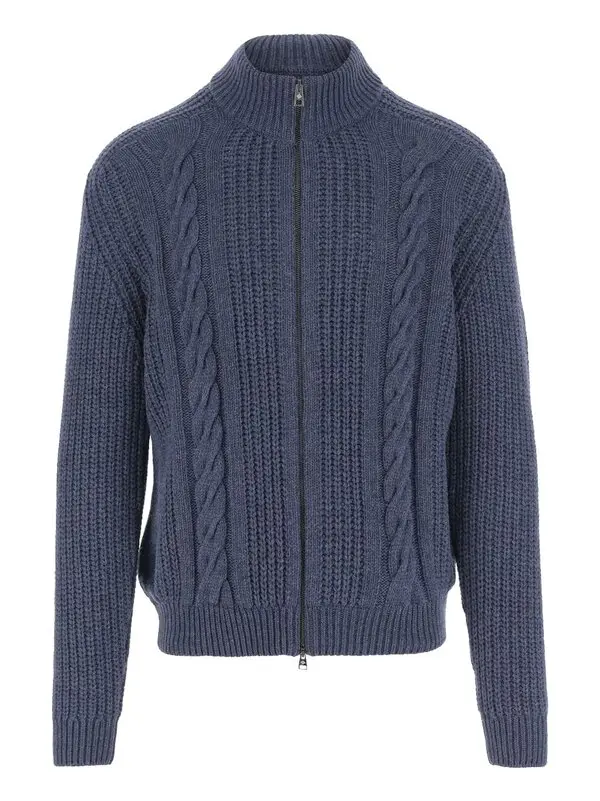 Tagliatore Pullover Sweater - Blue