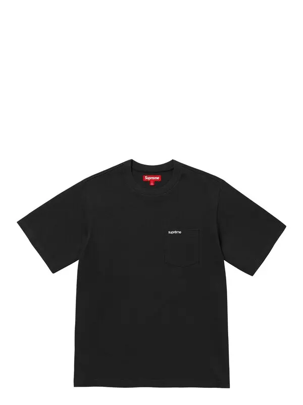 Supreme Short-sleeve Pocket Tee - Black