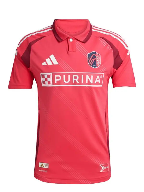 Adidas St. Louis City Sc 25/26 Home Authentic Jersey - Pink