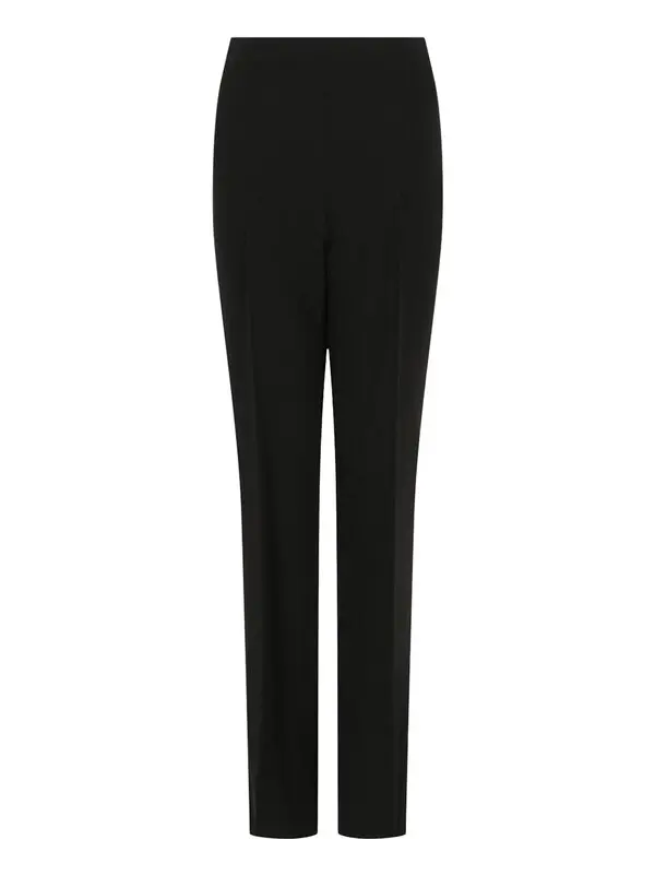 FERRAGAMO High-waisted Trousers - Black