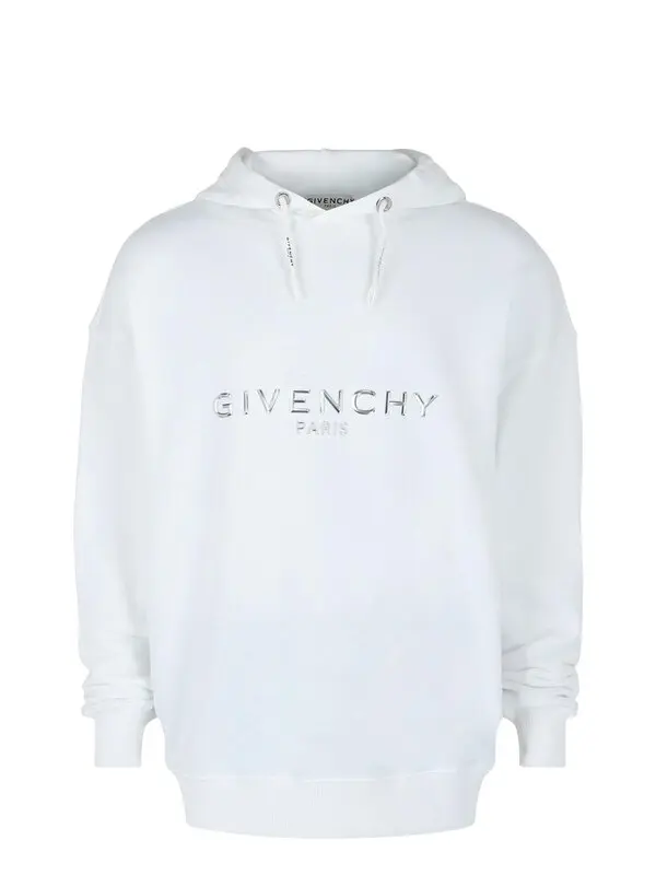 Givenchy Logo Graphic Hoodie - White