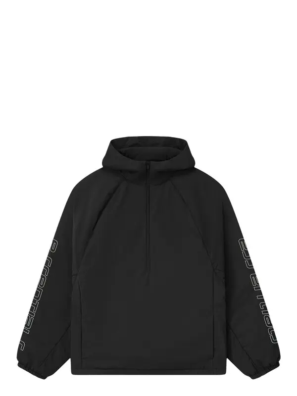 Fear Of God Nylon Half Zip Anorak - Black