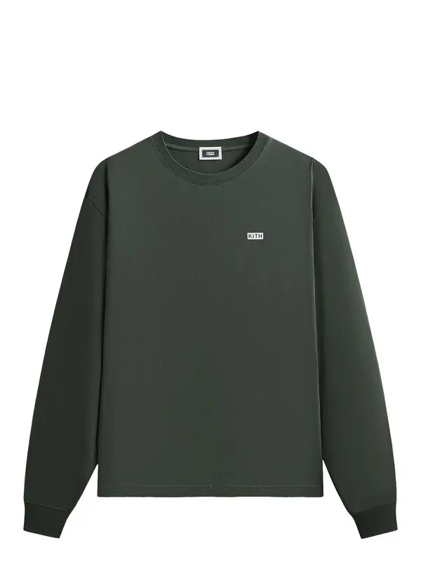 Kith Long Sleeve Lax Tee - Green