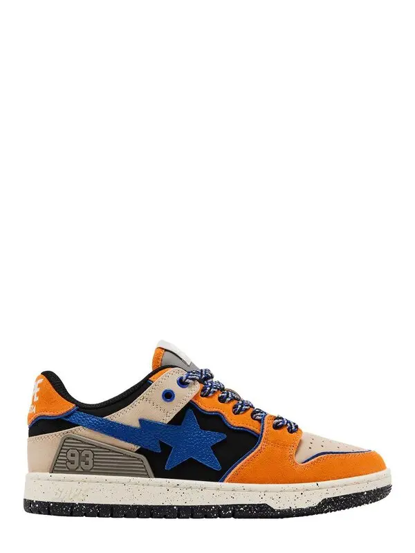A BATHING APE Sk8 Sta #1 M2 Sneakers - Orange