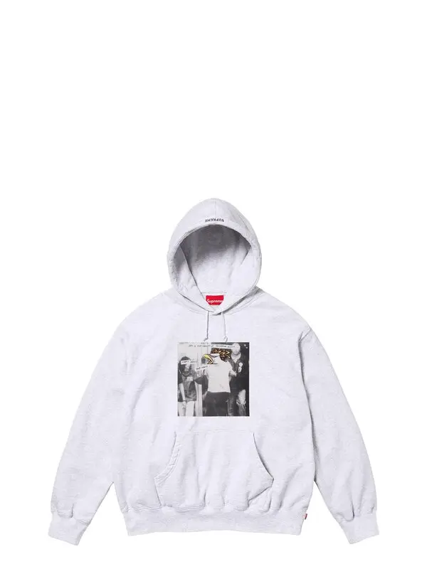 Supreme X Antihero Hooded Sweatshirt - Grey