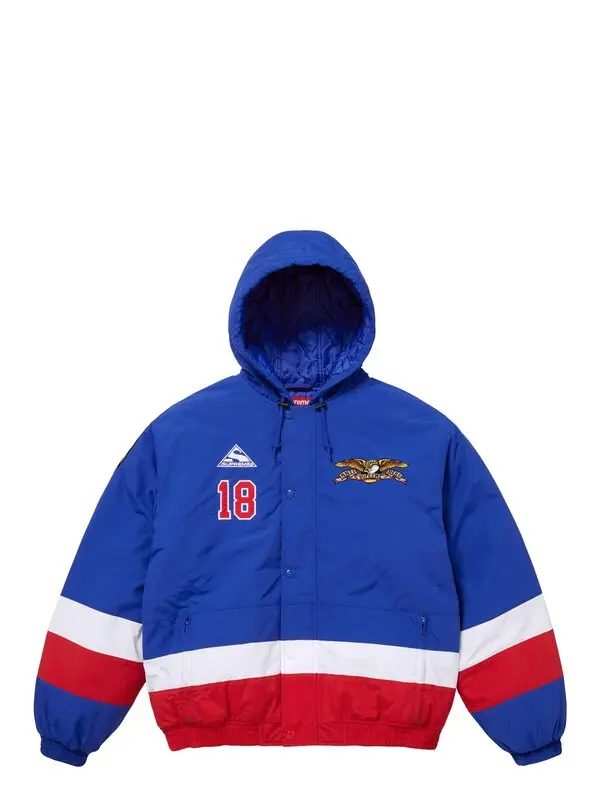 Supreme X Antihero Stadium Jacket - Blue