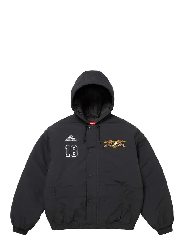 Supreme X Antihero Stadium Jacket - Black