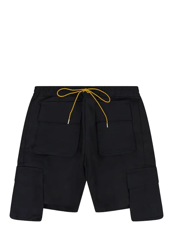 Rhude Cargo Shorts - Black