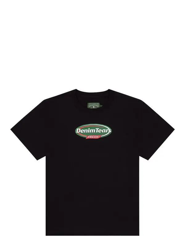 DENIM TEARS Supermarket Tee - Black