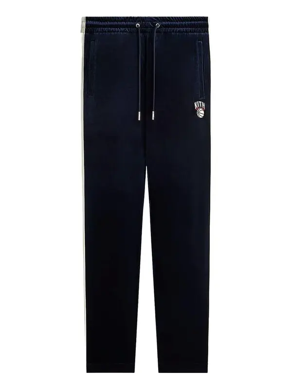 Kith For The New York Knicks Velour Track Pant - Black