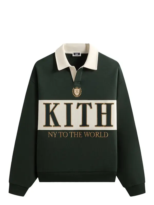 Kith Nelson Rugby Pullover - Green