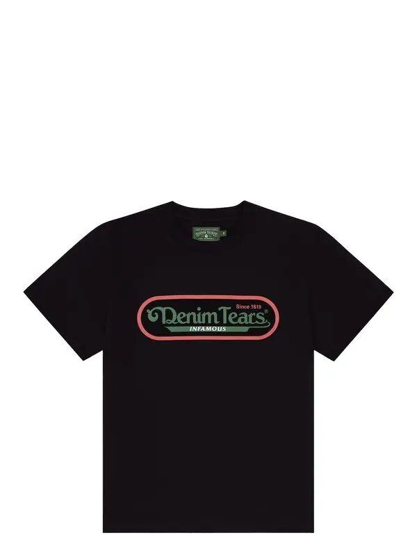 DENIM TEARS Infamous Tee - Black