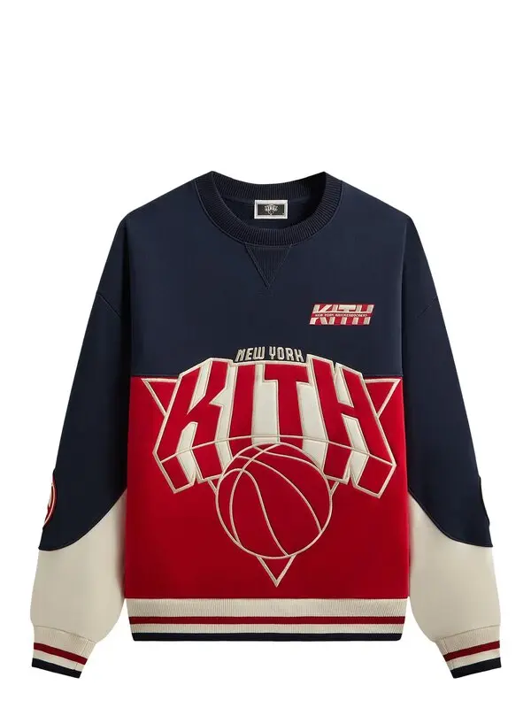 Kith For The New York Knicks Vintage Crewneck - Black