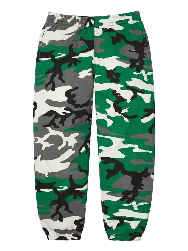 Supreme Small Box Sweatpants - Green
