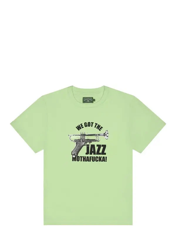 DENIM TEARS St. Albans Jazz Tee - Green
