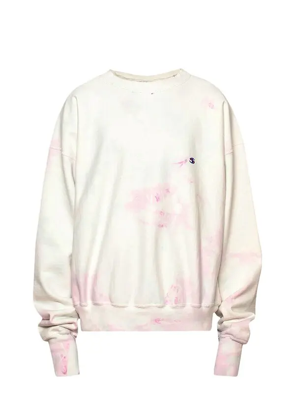 SAINT MXXXXXX Raglan Tie Dye Sweatshirt - Multicolor