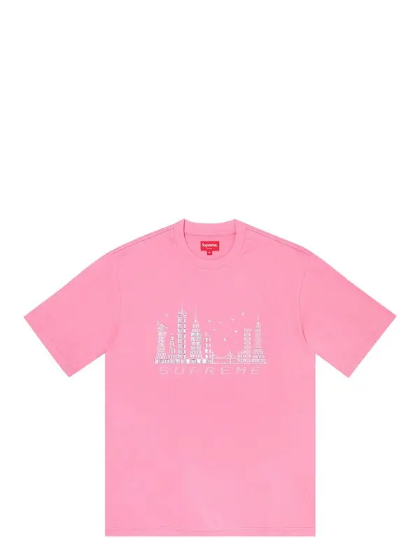 Supreme Skyline Short-sleeve Top - Pink