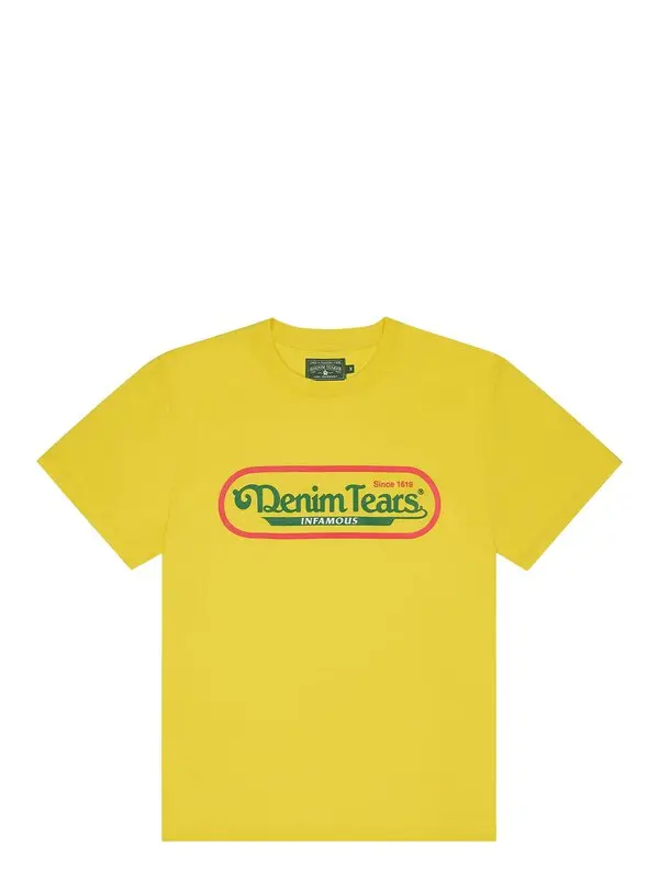 DENIM TEARS Infamous Tee - Yellow
