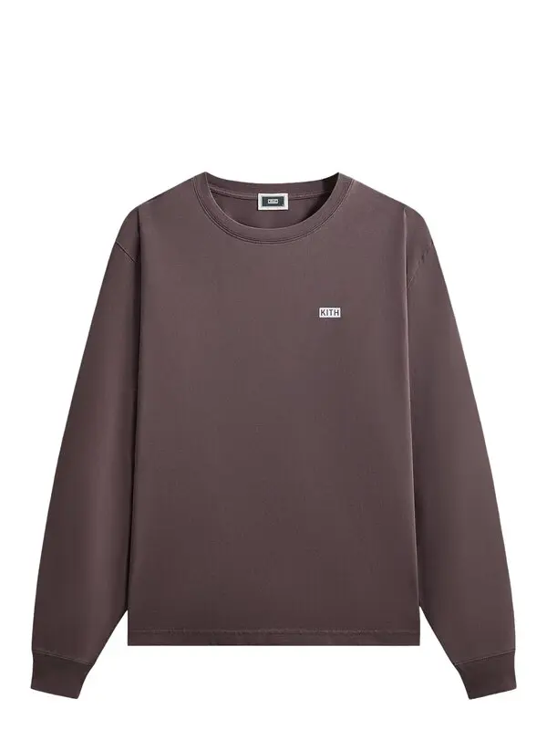 Kith Long Sleeve Lax Tee - Brown