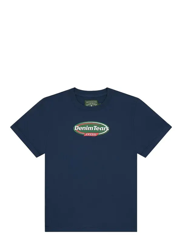 DENIM TEARS Supermarket Tee - Blue