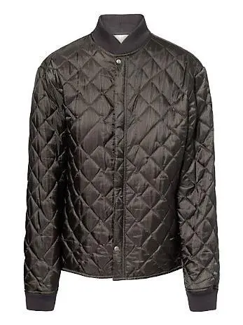 MAISON MARGIELA Quilted Shell Jacket - Anthracite Off White