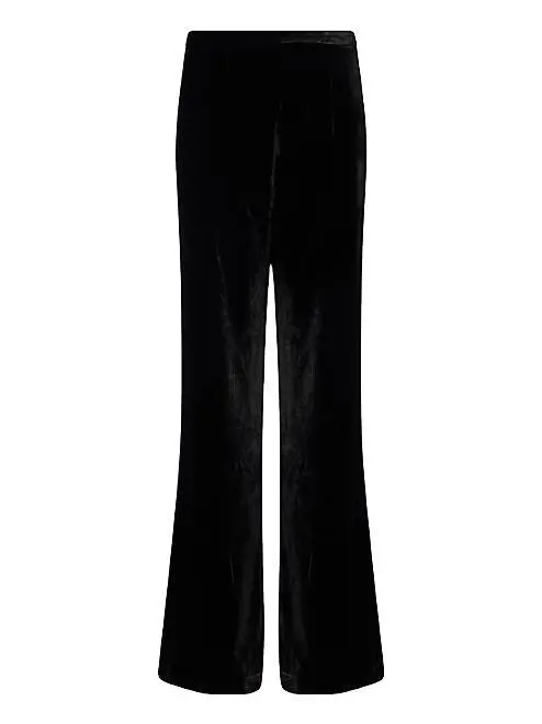 Le Kasha San Polo Straight-leg Woven Trousers - Black