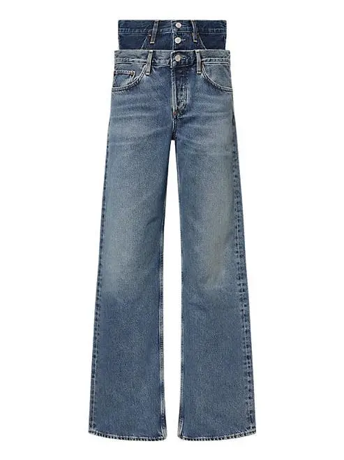AGOLDE Elson Straight-leg Denim Jeans - Pendulum/portrait