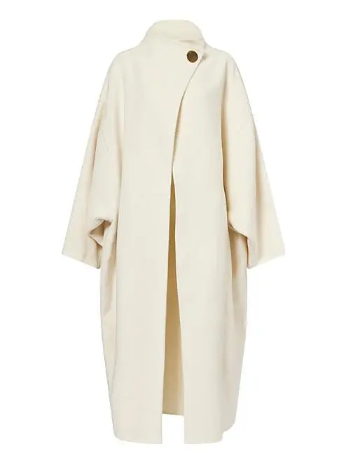 DARKPARK Oversized Wool And Cashmere Coat - White