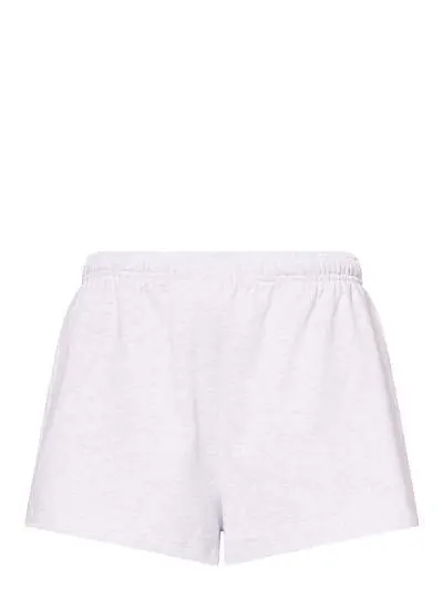 TREATS Contrast-pocket Cotton-jersey Shorts - Greymarl