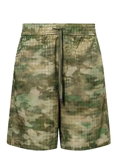 Amiri Quad Uflage Woven Shorts - Camo