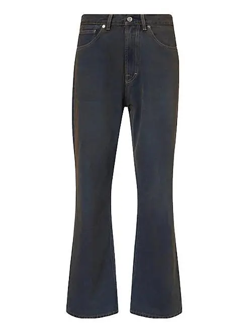 Our Legacy Third Cut Straight-leg Jeans - Dusty Phantom
