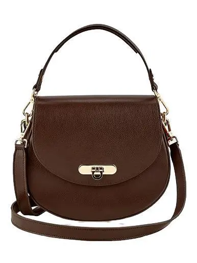 Gigi New York Sophia Saddle Bag - Gold