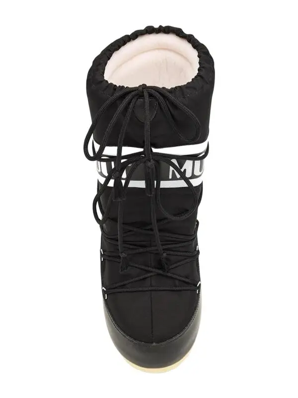 Moon Boot Icon Nylon Knee-high Snow Boots - Black