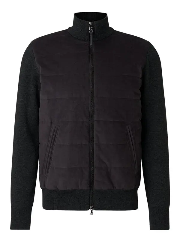 Bogner Zisco Hybrid Knit Jacket - Anthracite