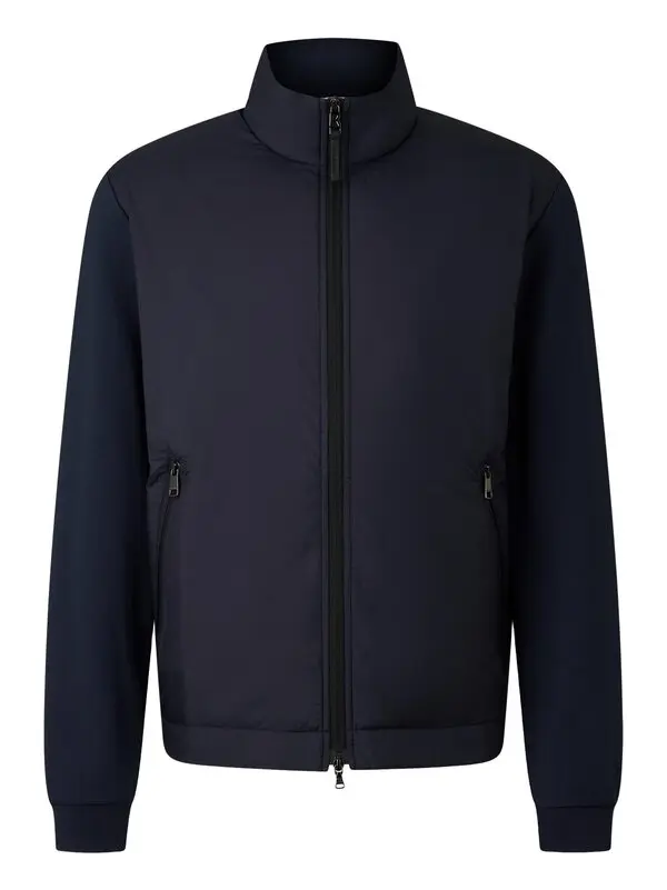 Bogner Rover Hybrid Jersey Jacket - Navy Blue