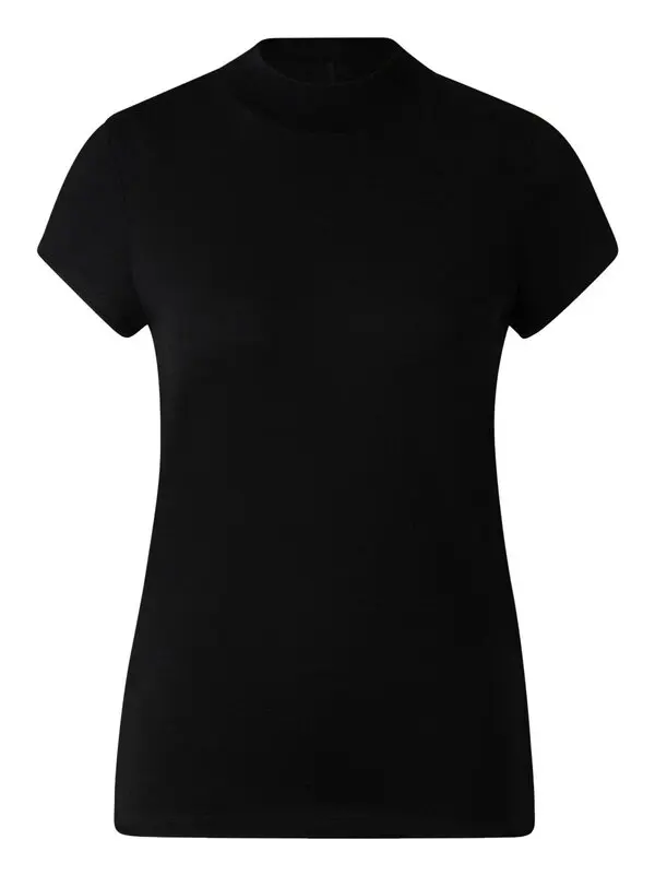 Bogner T-shirt With Stand-up Collar - Black