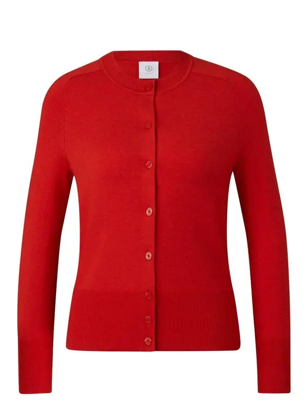 Bogner Ilma Knit Jacket - Red