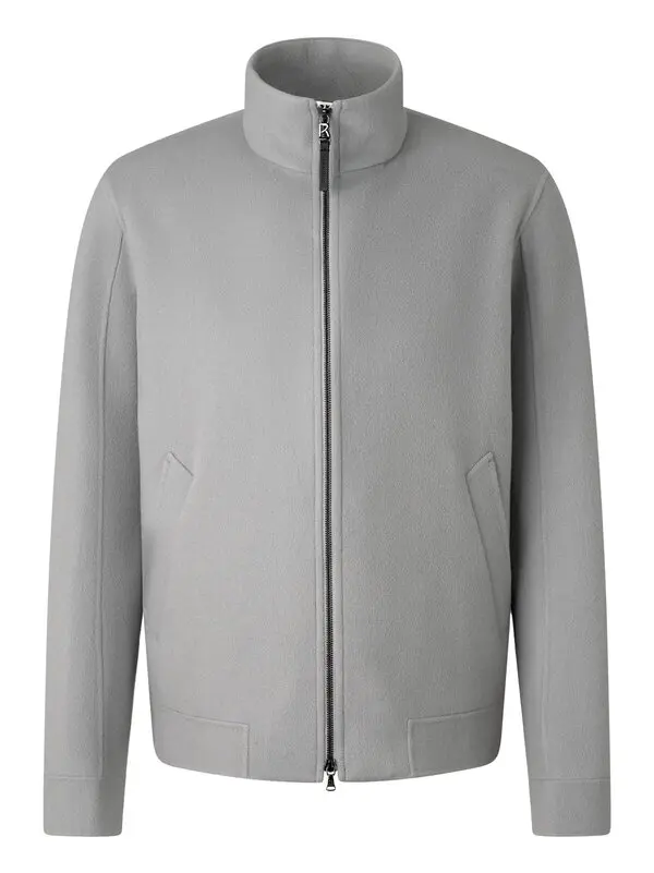 Bogner Double-faced Wool Blouson - Light Gray