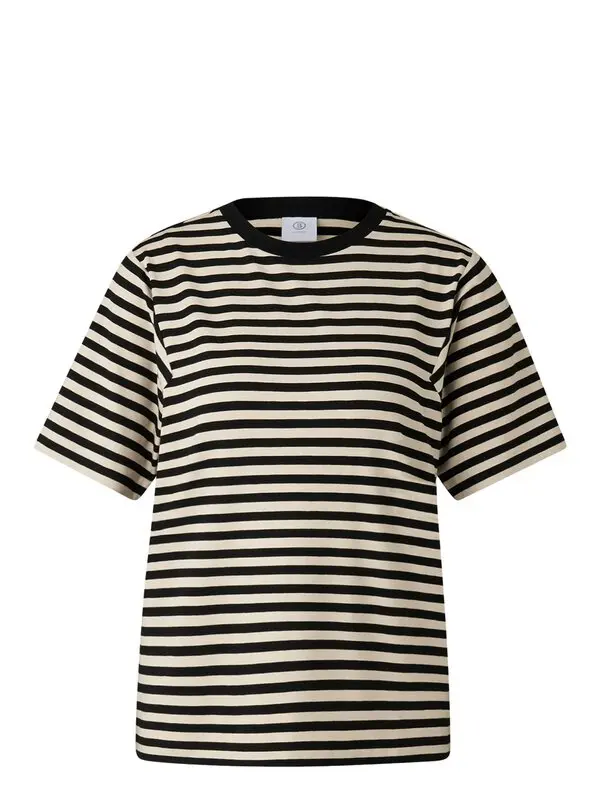 Bogner Raya Striped T-shirt - Black/sand